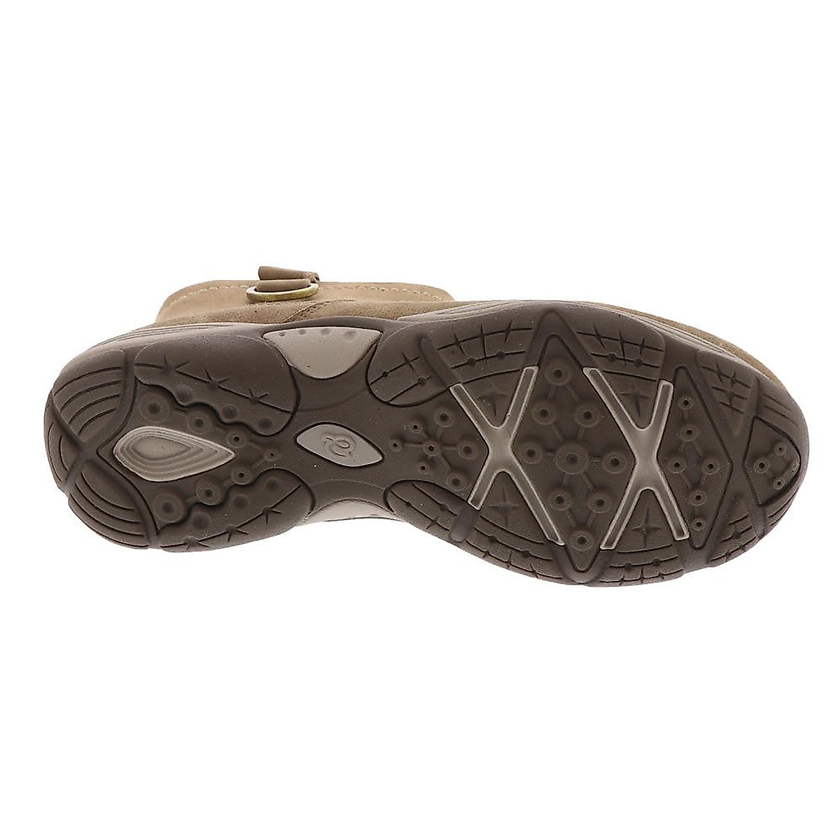 Easy Spirit Women's Elton Ankle Boot, Taupe Suede, 7.5 Wide