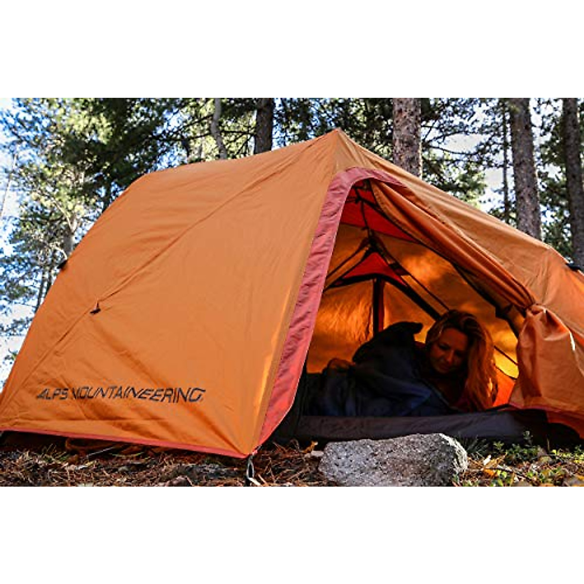 ALPS Mountaineering Aries 3-Person Tent, Copper/Rust