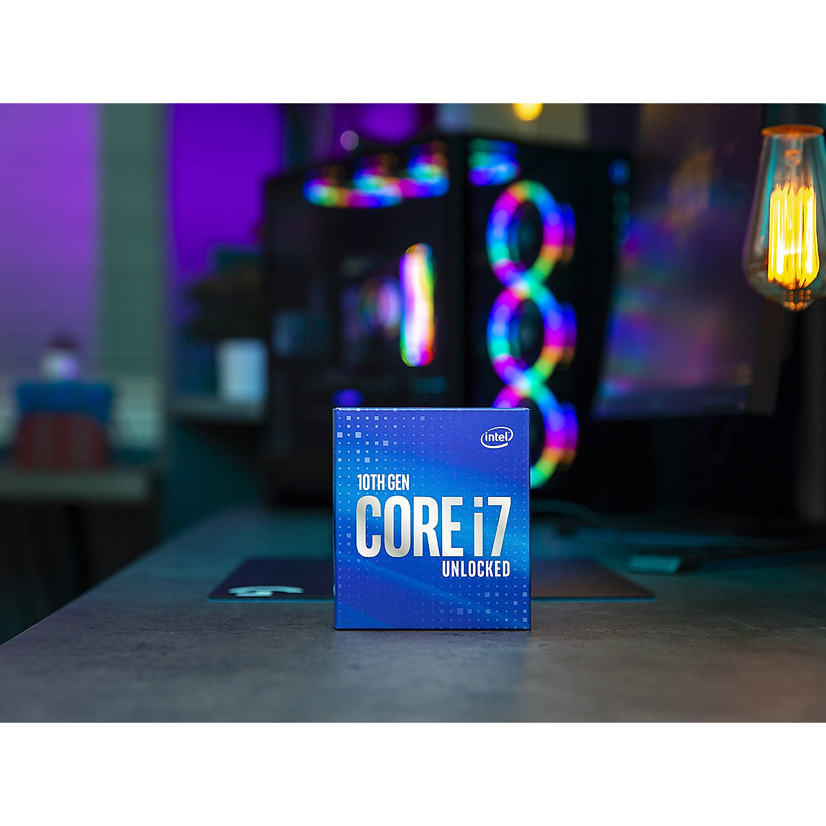 Intel Core i7-10700K Desktop Processor 8 Cores up to 5.1 GHz Unlocked LGA1200 (Intel 400 Series Chipset) 125W (BX8070110700K) (Renewed)