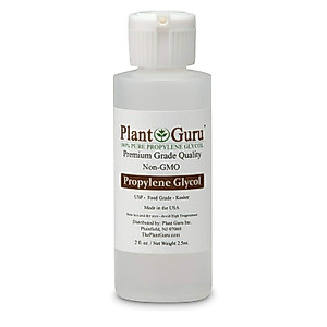 Vegetable Glycerin and Propylene Glycol 2 oz. Each Food Grade USP Kosher 99.9% Pure