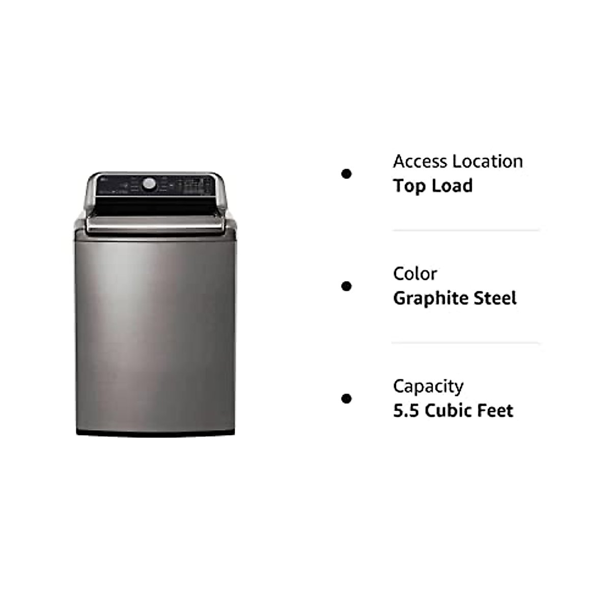 5.5 cu.ft. Mega Capacity Smart wi-fi Enabled Top Load Washer with TurboWash3D™ Technology