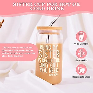Sister Birthday Gifts, Sisters Gifts from Sister, Birthday Gifts for Sister, Big Sister, Sister in Law, Sister Adult, Best Funny Cool Gifts for Sister from Sister, Happy Birthday Sister Gifts