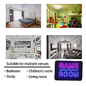 SAMAUN Teens Anime Large Game Area Rugs 3D Gamer Carpet Decor Game Printed Living Room Mat Bedroom Controller Player Boys Gifts Home Non-Slip Crystal Floor Polyester Mat Game Rugs 17.5x31.5inches