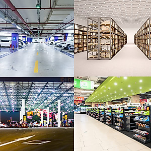 NC Super Bright 60W LED Corn Light Bulb 450 Watt Equivalent 7500 Lumens E39 Large Mogul Base Large Area 5000K Daylight White Outdoor Indoor Garage Warehouse High Bay Barn Backyard