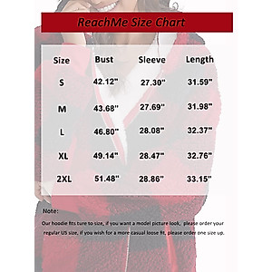 ReachMe Womens Fleece Zip Up Jacket with Pockets Oversized Long Sherpa Hoodie Fuzzy Jackets Warm Teddy Coat(02 Black,XL)