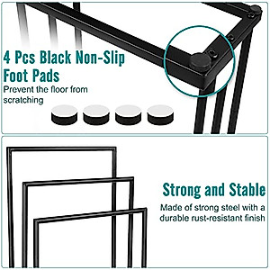 Free Standing Towel Rack, 3 Tier Stainless Steel Towel Racks for Bathroom, Freestanding Towel Rack Stand for Bath Hand Towel, Washcloths, Bath Towels Drying Rack Stand for Bedroom, Bathroom, Pool