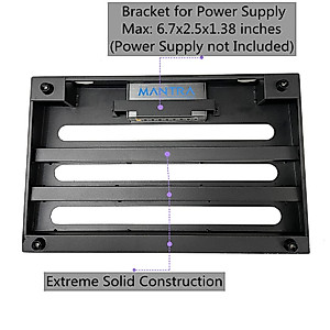 SOYAN Guitar Pedal Board 18" x 11.8" with Carry Bag (SPB-18)