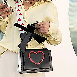 TENDYCOCO Simple Tote Bag Adjustable Bag Fashionable Trendy Universal Bag Black