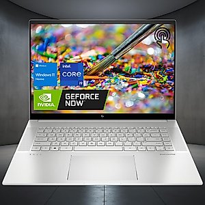 HP 2023 Latest Envy Laptop, 16" WQXGA 120Hz Touchscreen, 13th Gen Intel Core i9-13900H, NVIDIA RTX 4060, 64GB DDR5 RAM, 2TB SSD, Webcam, Wi-Fi 6, Backlit KB, HDMI, Windows 11 Home