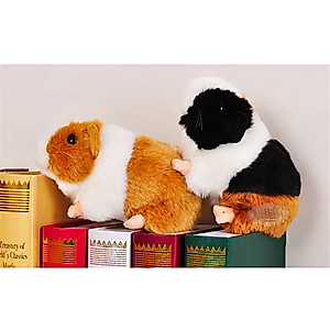 YAIRYANGTZE 2pcs Cute Plush Guinea Pig Stuffed Guinea Pig, 7 inch Plush Hamster Doll Stuffed Dutch Pig, Realistic Plush Guinea Pig