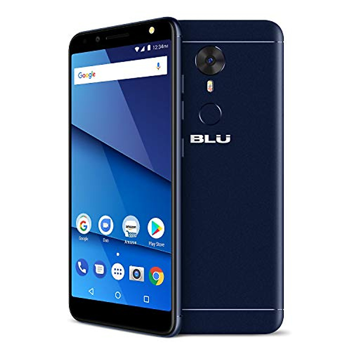 BLU Vivo One 5.5" HD 4G LTE GSM Unlocked Smartphone 16GB +2GB RAM 12MP Main Camera, Blue
