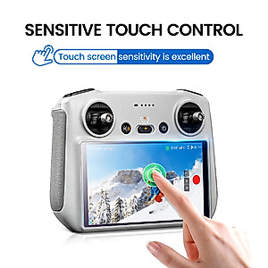 STARTRC Mini 4 Pro HD Tempered Glass Screen Protector Film for DJI Mini 4 pro/Air 3S/Mavic 3 Pro/Mini 3/Mini 3 Pro/Air 2S RC/RC 2 Remote Controller Accessories (2 PACK)