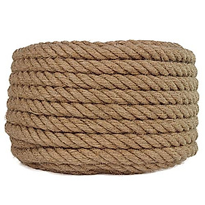 3/4" X 100' Treated Manila Rope Boat Docks Tree Farm Dock Deck
