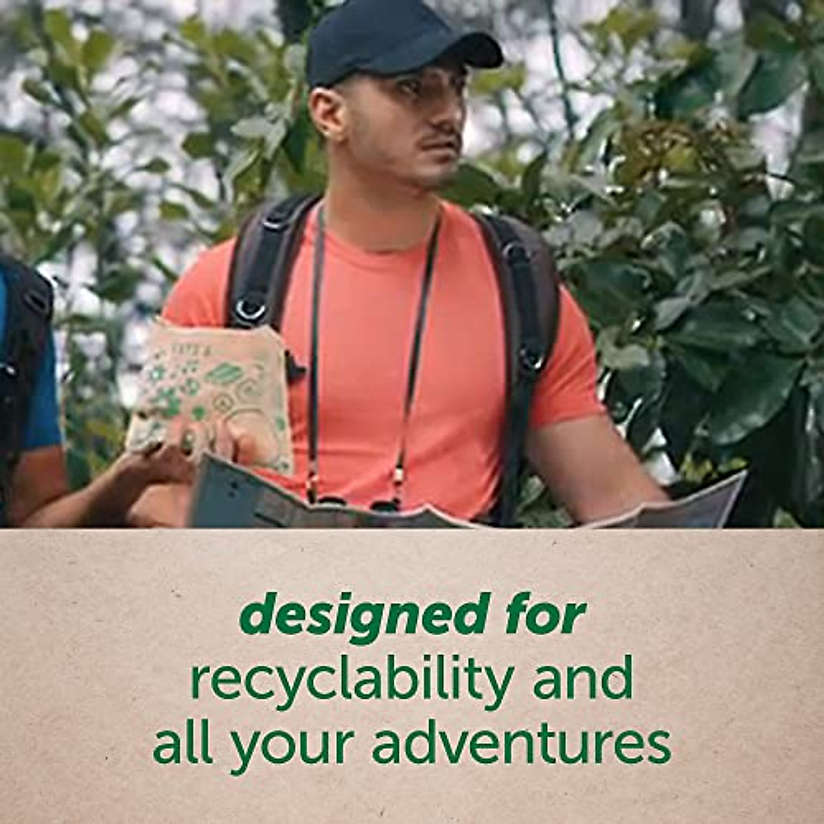 Ziploc Paper Sandwich and Snack Bags, Recyclable & Sealable with Fun Designs, 50 Bags Total