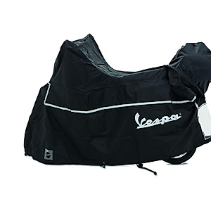 OEM Original Piaggio Vespa Scooter Cover with Top Case Waterproof Outdoor Size L for Vespa ET2 ET4 ET 2 4 Lx Lxv S Elettrica Primavera Sprint 50cc 125cc 150 All Weather with Scooter 605291M002