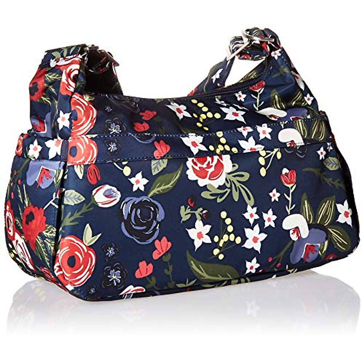 JuJuBe Limited Edition HoBoBe Purse Diaper Bag, Midnight Posy