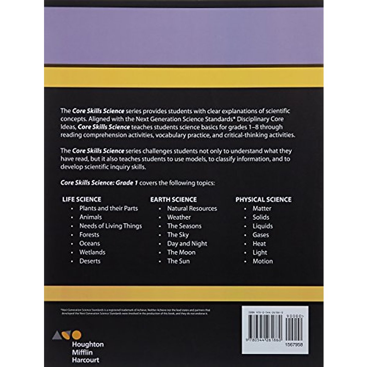 Steck-Vaughn Core Skills Science: Workbook Grade 1