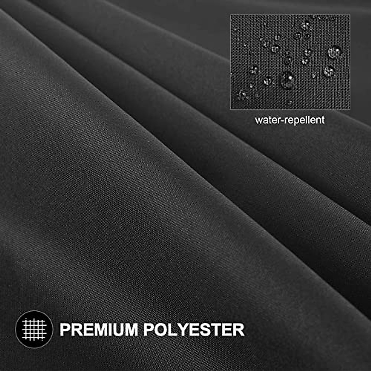 Explore Land Pet Cage Cover - Good Night Cover for Bird Critter Cat Cage to Small Animal Privacy & Comfort (Medium, Black)