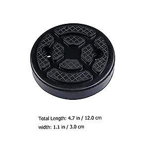 Wakauto 4pcs Professional Two- Post Lifting Rubber Pad Car Lift Point Pad for Protection
