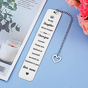 GGOJAGST Inspirational Gifts for Women Daughter Gift from Mom Bookmark