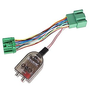 Gtpartes Original car Radio System Added Amp Adapter Harness Fit for GM Vehicles Chevy Camaro Colorado Silverado GMC Canyon Yukon Sierra 1500 2500HD 3500HD