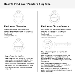 Pandora Sparkling Wishbone Heart Ring - Stackable Ring for Women - Sterling Silver with Clear Cubic Zirconia - Size 6