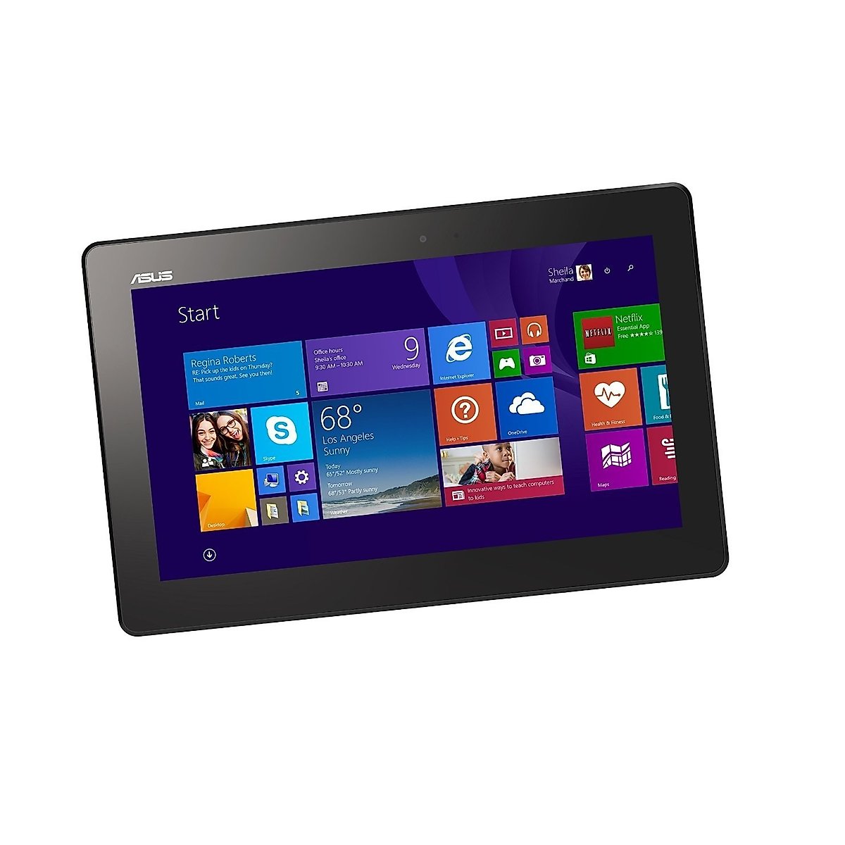 Asus T100TA-C1-GR-B Transformer Book Laptop (Windows 8.1, Intel A4 1.33 GHz Processor, 10.1 inches Display, SSD: 64 GB, RAM: 2 GB DDR3) Grey