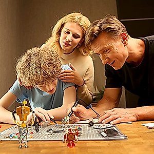 Geeek Club Robot Building Kit for Kids and Adults - Smart Nano Bots STEM Robotics Kits with Tools - Educational DIY Build Your Own Robot Set - Circuit Board Engineering Robotic Kid Science Toys