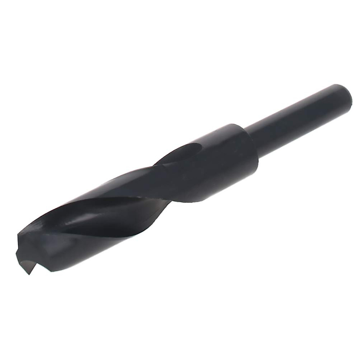 Utoolmart 20.5mm Reduced Shank Drill Bit HSS 6542 Black Oxide with 1/2 Inch Straight Shank 1pcs