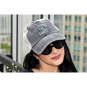 Funky Junque Cotton Mesh Bundle - 5 Pack I'll Bring The(Good Times, Alibi, Party, Bad Decisions, Sarcasm)