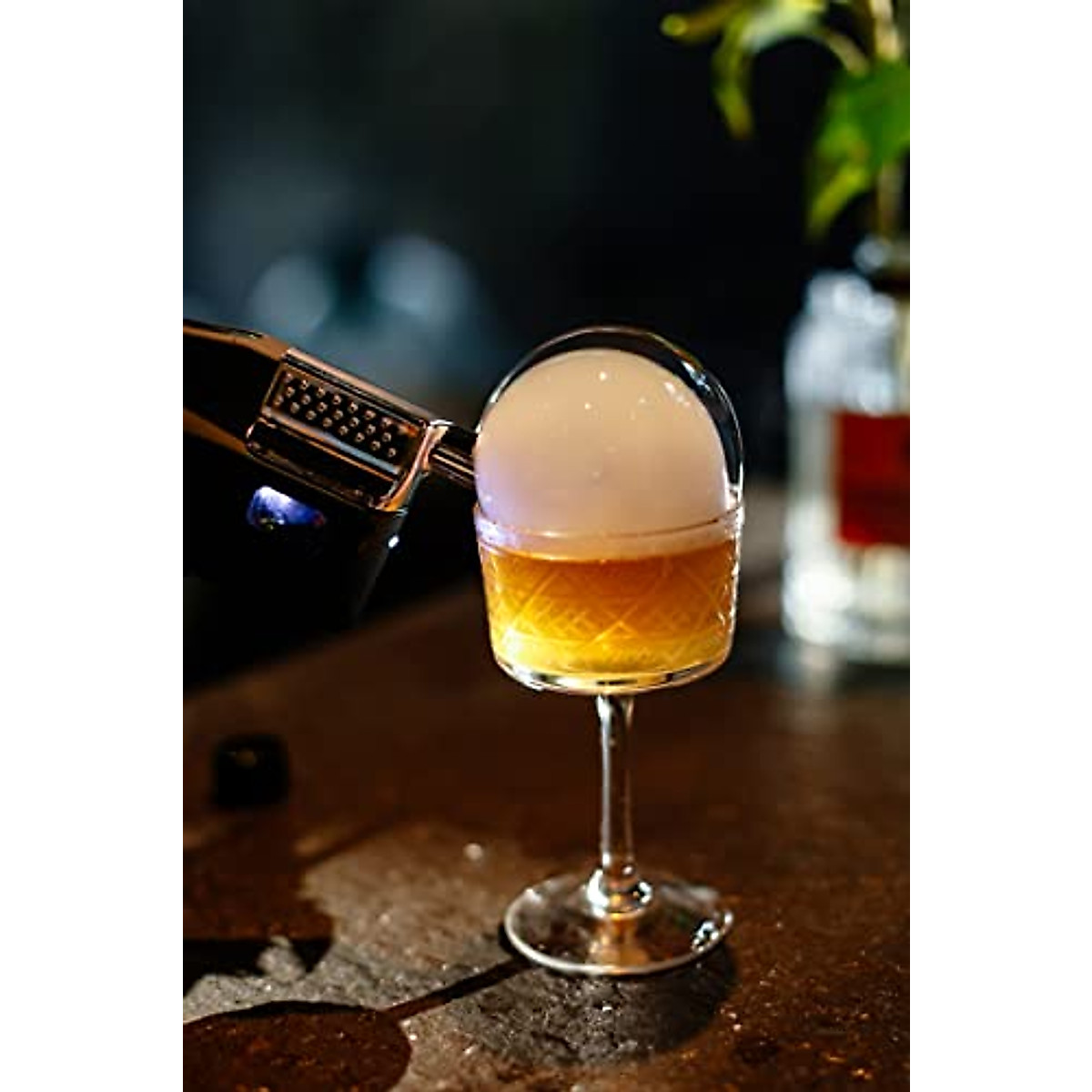 AnchorChef Cocktail Bubble Maker Kit, Cocktail Gun Bubble Portable Handheld Cold Smoking Smoker, Cocktail Vapour Aroma Kit with Accessories (Kit)