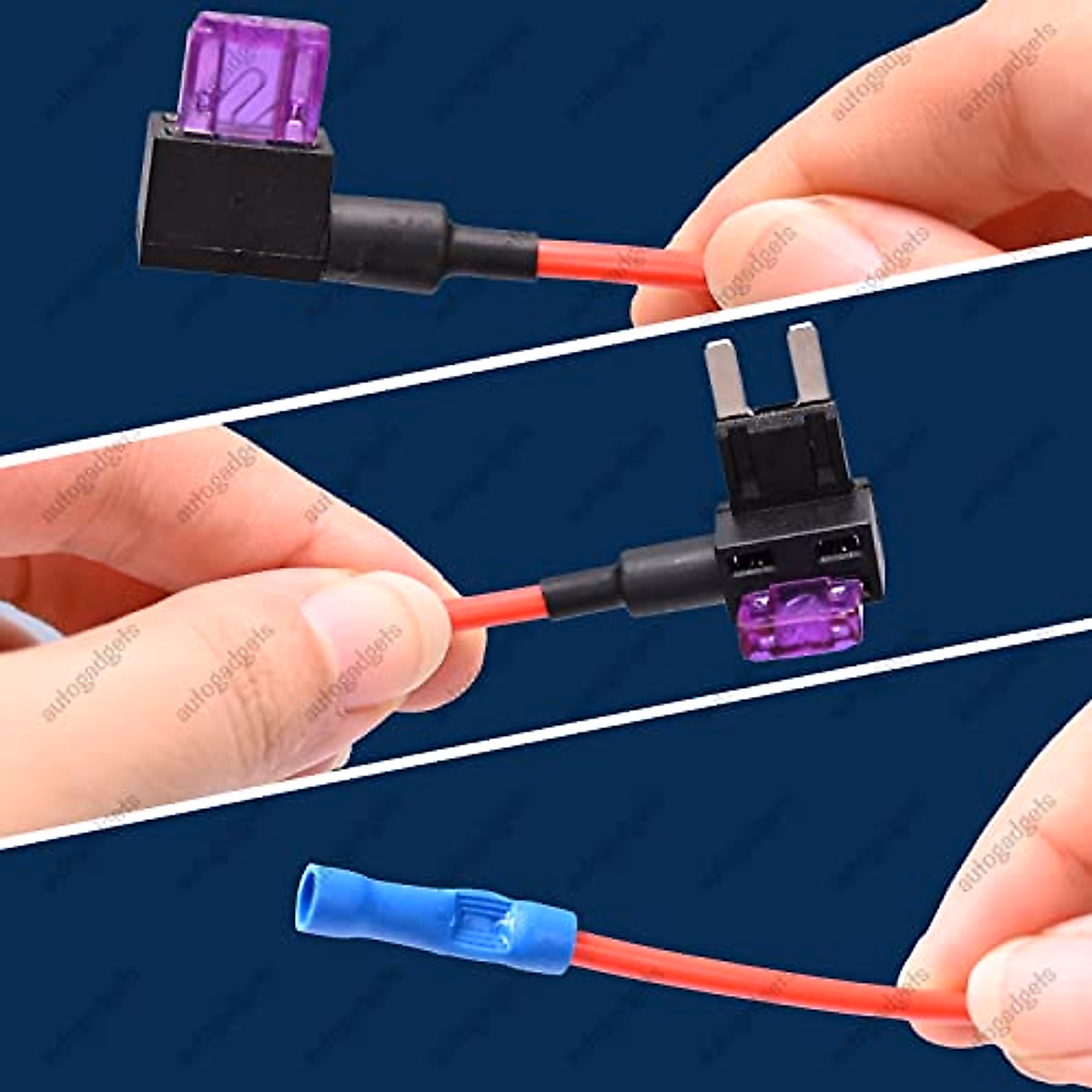 Factory Radio Add a Subwoofer Amplifier Wire Harness Compatible with Ford 2011-2018