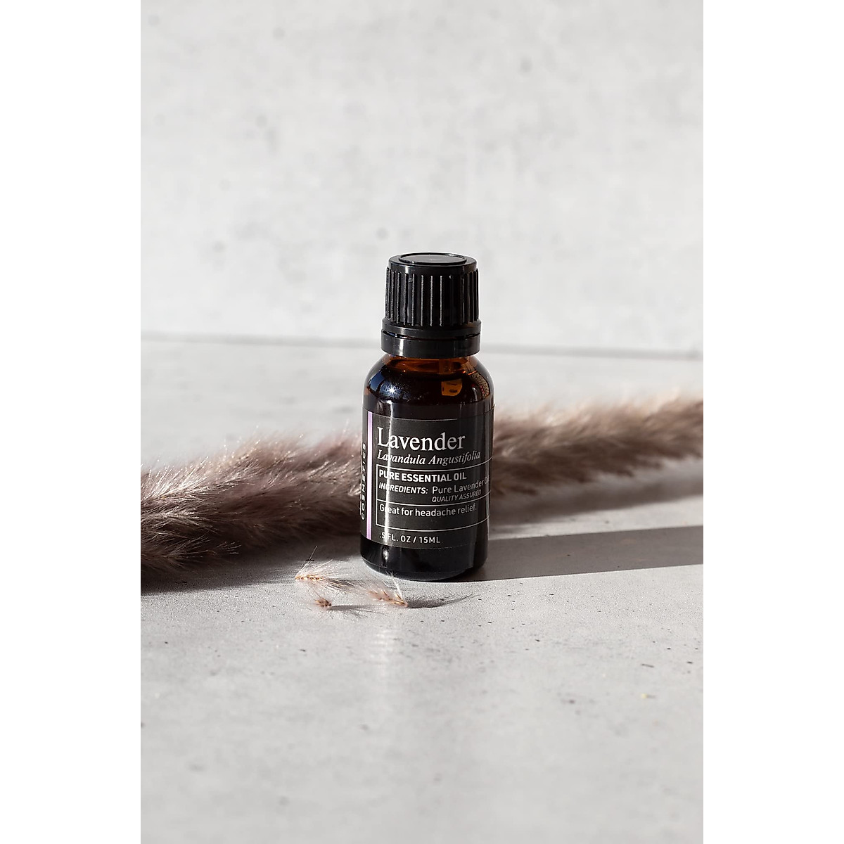 Lisse 100% Pure Lavender Essential Oil - Batch Tested & Third Party Verified - 0.5 Fl Oz