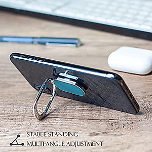 [2 Packs] Diamond-Encrusted Baked Enamel Glitter Bling Bling Phone Ring Holder, Sparkle Phone Ring Grip Artificial Diamond Stand,Rhinestone Cell Finger Ring for Phones,Pad