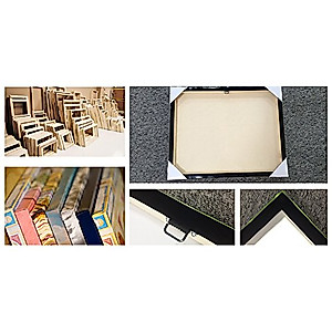 LevvArts - Black and White Forest Canvas Wall Art Low Angle View Aspen Trees Picture Print on Canvas,San Juan National Forest,4 Panels Framed Artwork for Modern Home Wall Decoration