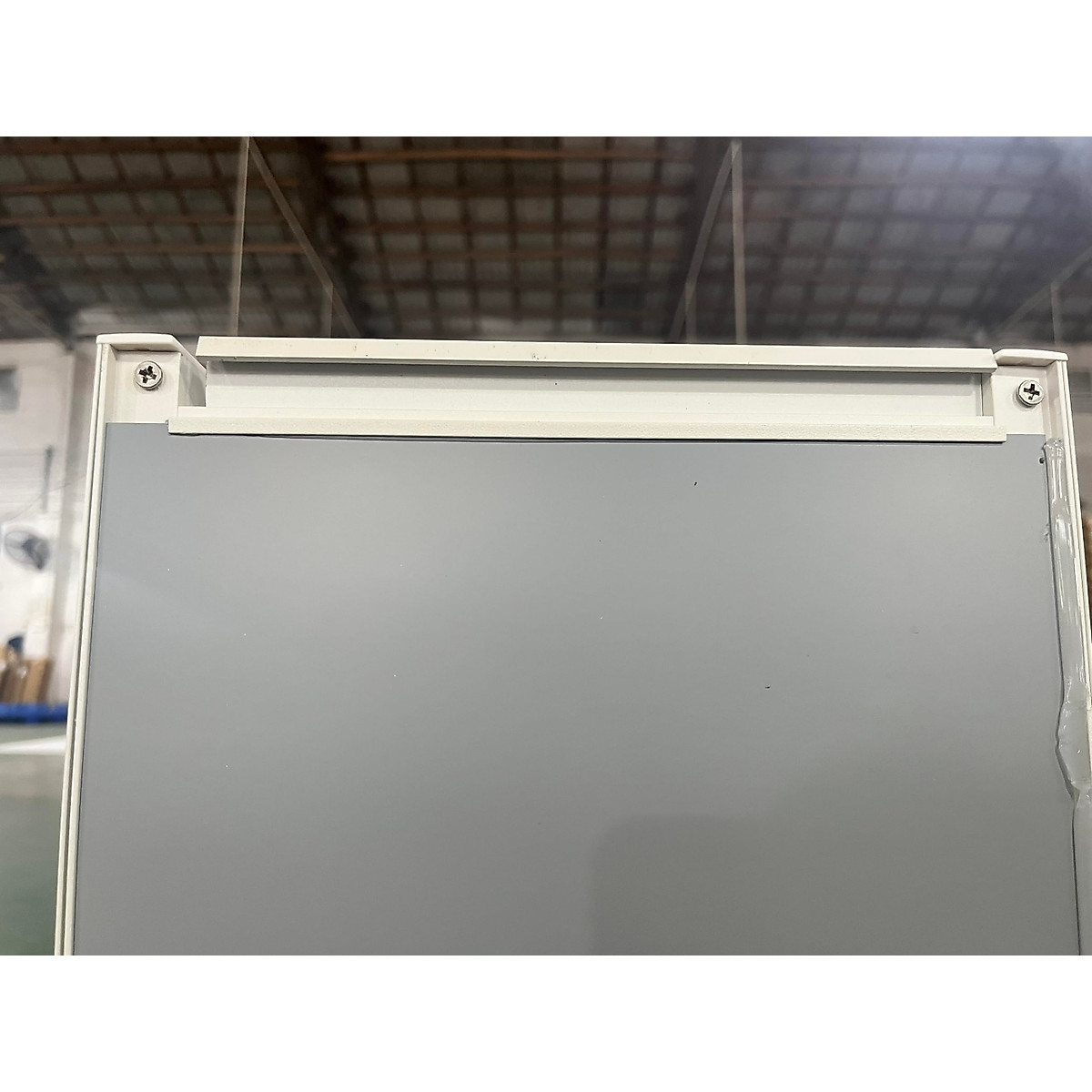 Generic 30x10 inch White Medicine Cabinet with Storage Aluminum Bathroom Medicine Cabinets Mirror Adjustable Glass Shelves Right Open