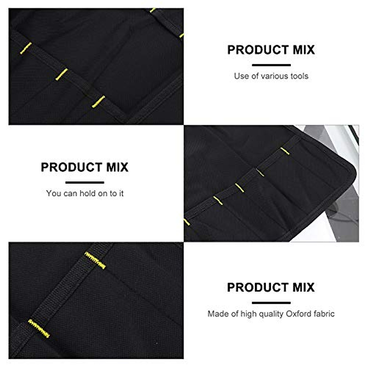 Hemoton Chefs Knife Roll Bag 22 Slots Knife Cutlery Carrier Portable Home Kitchen Tools Case Pouch Holder Utility Pocket for Outdoor Camping BBQ Red