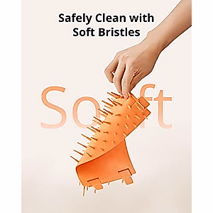 eufy Pet Automatic Dog Paw Cleaner, Portable Electronic Paw Washer, Soft & Strong Bristles in Multi-Layered Structure, Muddy Paw Cleaner for Large & Medium Dogs, Waterproof Design, Long-Lasting Charge