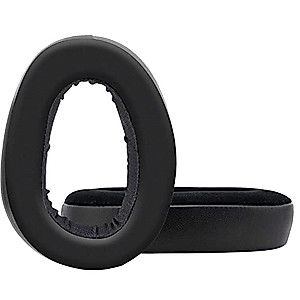 JULONGCR GSP 600 Replacement Ear Pads GSP 670 Earpads Ear Cups Cushions Muffs Headband Cover Parts Compatible with GSP 500/GSP 550/GSP 670/GSP 600 Gaming Headset. (Black)