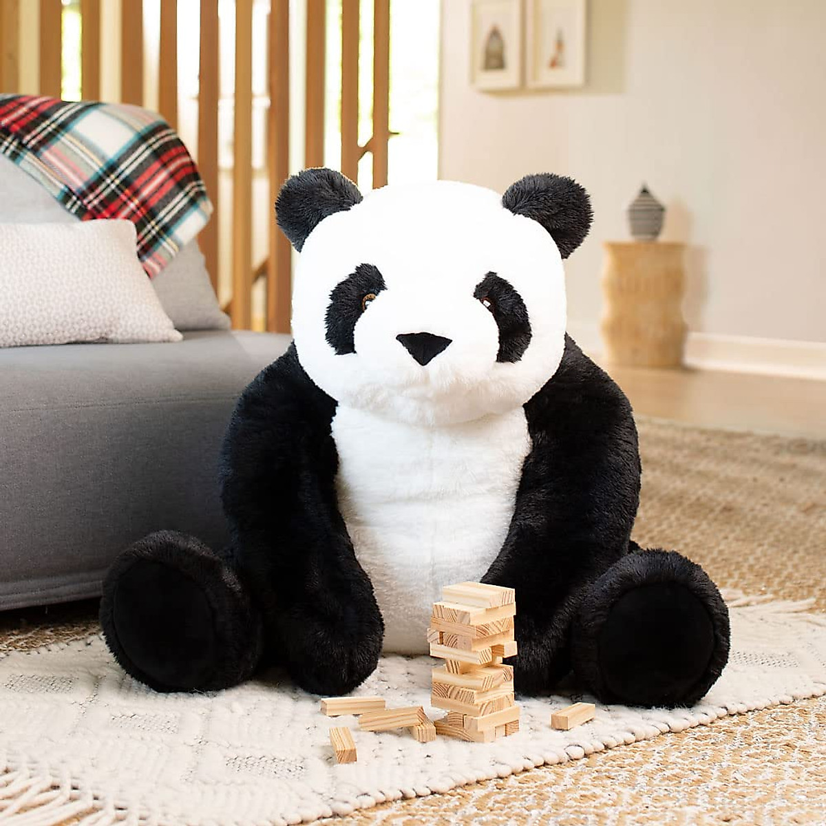 Vermont Teddy Bear Giant Panda Stuffed Animal - Stuffed Panda, 3.5 Foot, 42"