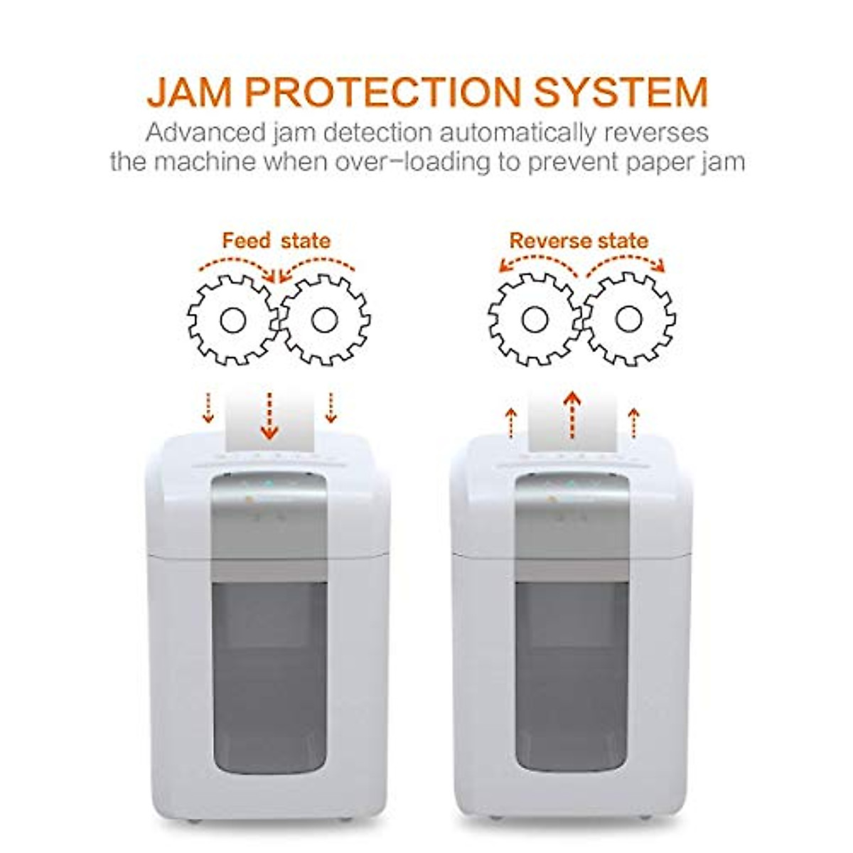 Bonsaii Evershred Pro 6-8 Sheets Super Micro-Cut Paper Shredder, 60 Mins Non-Stop Running, P-5 High Security, Ultra-Quiet Home Office Shredder for Documents/Mails/CDs/Cards, 4.2 Gallons Pullout Bin