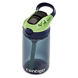 Contigo AUTOSPOUT Camping Hydration Water Bottles, 14oz (Pack of 1), Blueberry