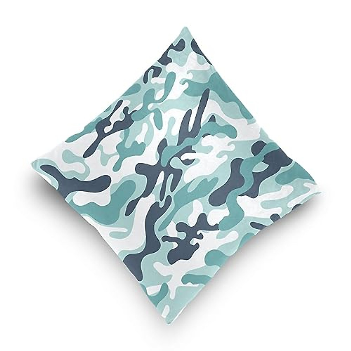 ZOEO Camo Camouflage Square Throw Pillow Covers Couch Decorative Pillow Cases Outdoor Sofa Cushion Cover Modern Decor for Bed Living Room 18" x 18"