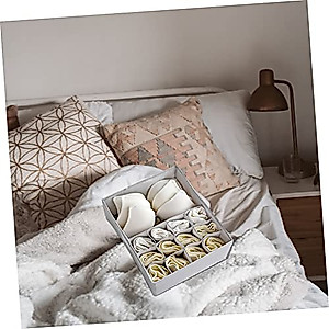 BESTOYARD underwear storage box clothes drawer hanging drawers for closet collapsible container cloth Drawer Dividers bra Socks Storage Container underwear drawer underwear storage organizer