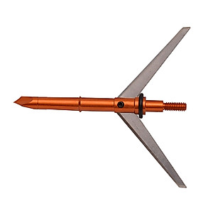Dead Ringer Super Freak Extreme Crossbow Broadhead, 2 Blade 100 Grain Broadhead for Crossbow Hunting, Hunting Broadhead with 2 1/4 Inch Cutting Width