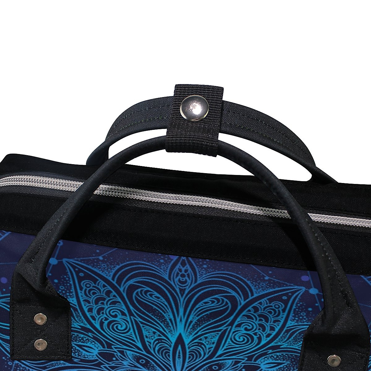 My Little Nest Large Capacity Diaper Bag Chic Bohemian Dream Catcher with Feathers Durable Multi Function Travel Backpack for Mom