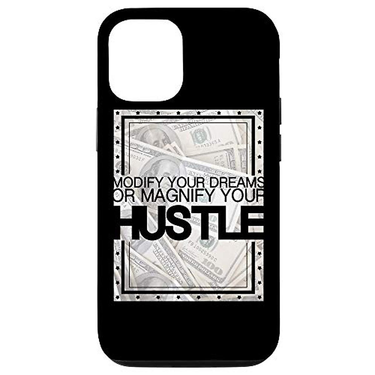iPhone 12/12 Pro Modify your Dreams or Magnify your Hustle Christmas Gift Tee Case