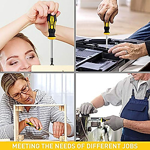 Amartisan 12-Piece Magnetic Torx Screwdrivers Set, Magnetic Torx Driver Star Screwdrivers Set T5 - T40 Best Choice