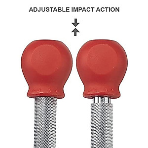 NEIKO 02638A 5-Inch Automatic Center Punch for Metal, Adjustable Impact Spring Loaded Center Punch Tool, Spring Punch, Center Punch Spring Loaded, Auto Center Punch