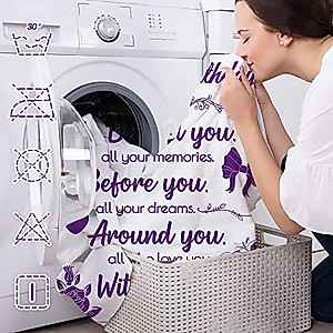 SUPER PANDA Birthday Gifts for Women - Flannel Sofa Throw Blankets 50 x 60 Inch Gifts for Women Birthday Unique Happy Birthday Decorations for Women